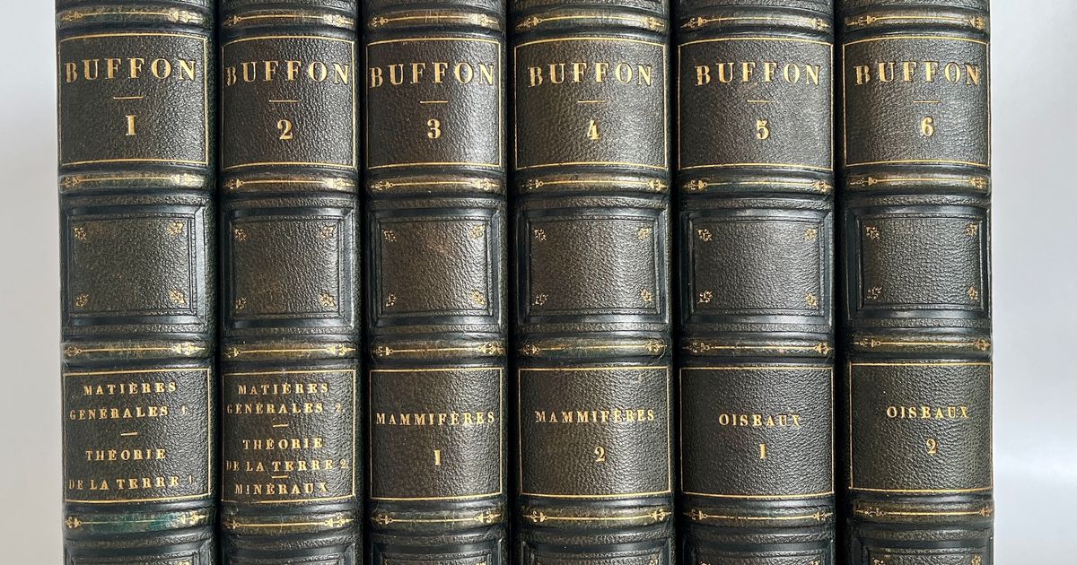 Georges-Louis Leclerc, comte de BUFFON • Oeuvres complètes de Buffon ...