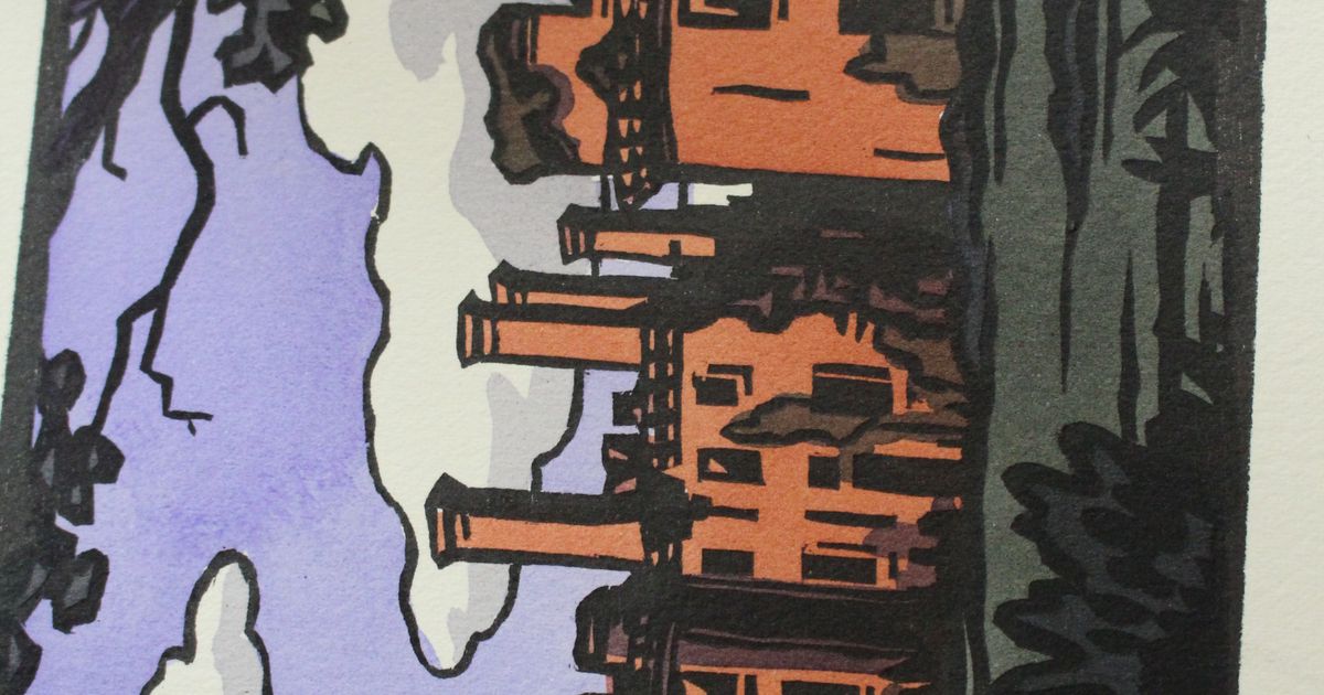 KERGA [Charles de KERGARIOU] • De l'Armor à l'Arré, 12 images de Basse ...