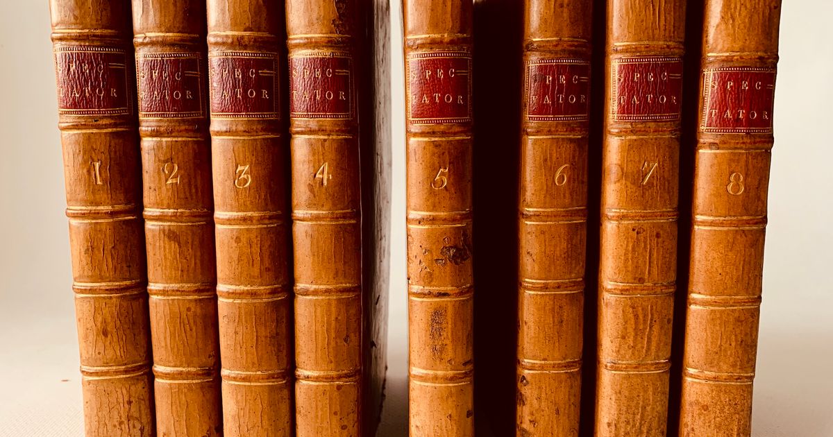 Joseph ADDISON • The Spectator • 1750 – Edition-Originale.com | Edition ...
