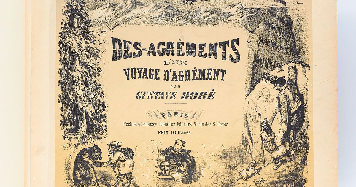Gustave DORÉ • Des-agréments d'un voyage d'agrément • 1860 – Edition ...