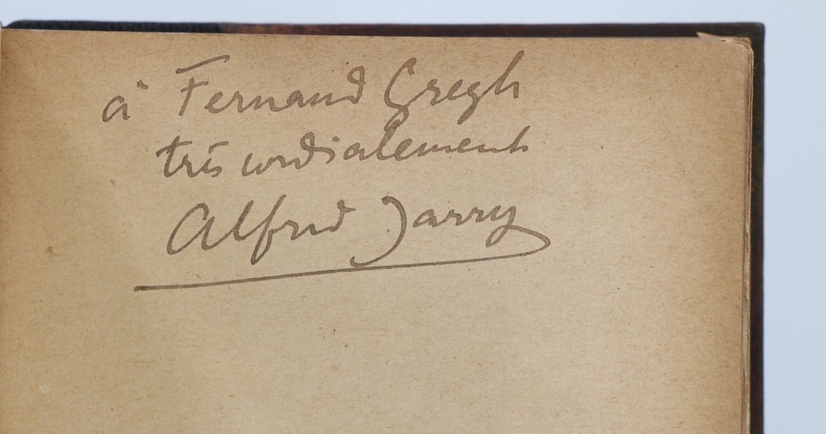 Alfred JARRY • Les jours et les nuits • Autographe • 1897 – Edition ...