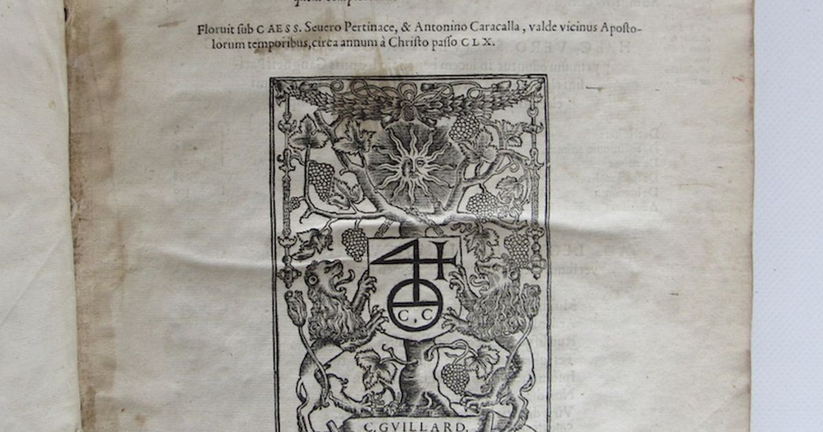 TERTULLIEN • Opera D. Septimii Florentis Tertulliani Carthagensis ...