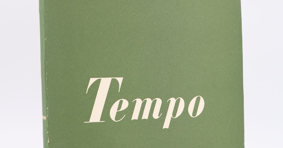 Antoine TUDAL • [Tempo] • Tempo • 1955 – Edition-Originale.com