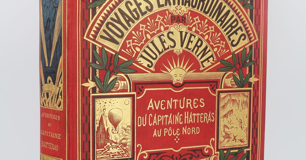 Jules VERNE • Aventures du Capitaine Hatteras au Pôle Nord • 1905 ...