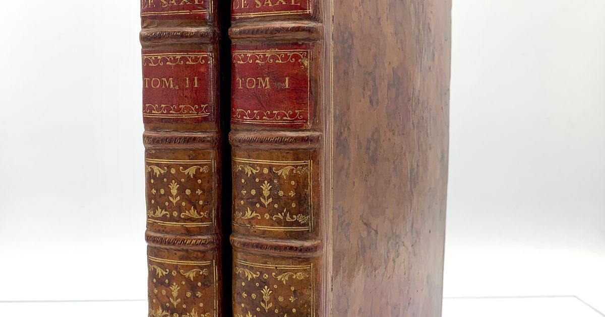 Maurice Comte de SAXE • Mes rêveries, ouvrage posthume • 1757 – Edition ...