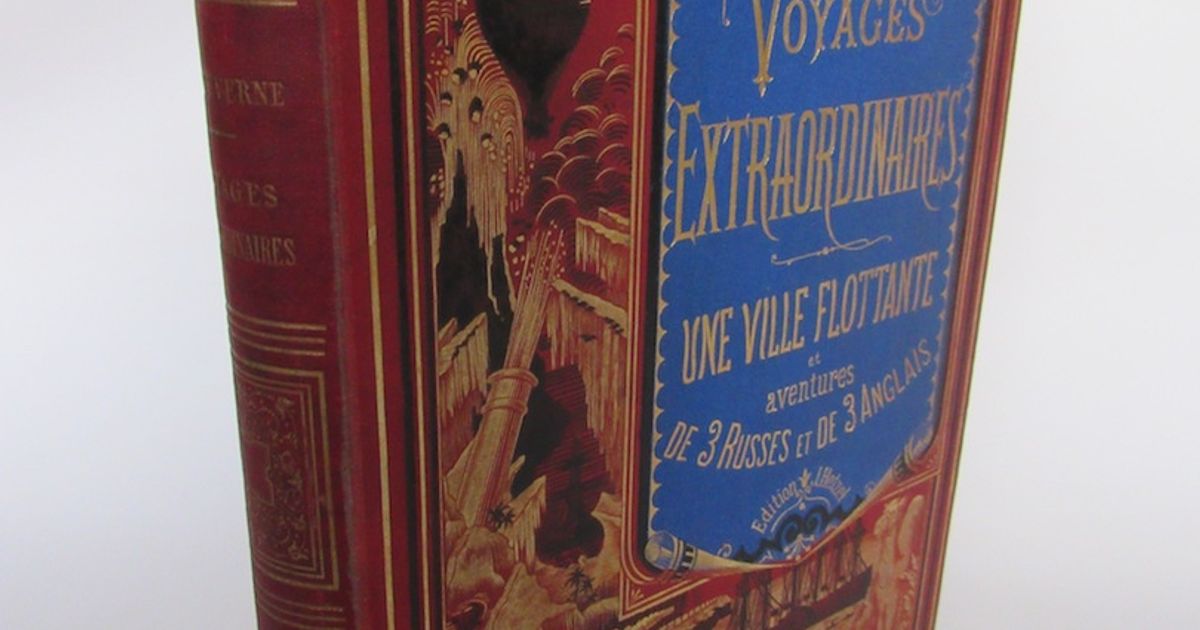 Jules VERNE • Une ville flottante et aventures de 3 russes et de 3 ...