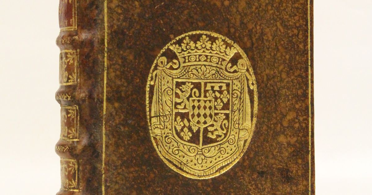 PLAUTE • Les Captifs. [Reliure aux armes des princes de Monaco] • 1716 ...