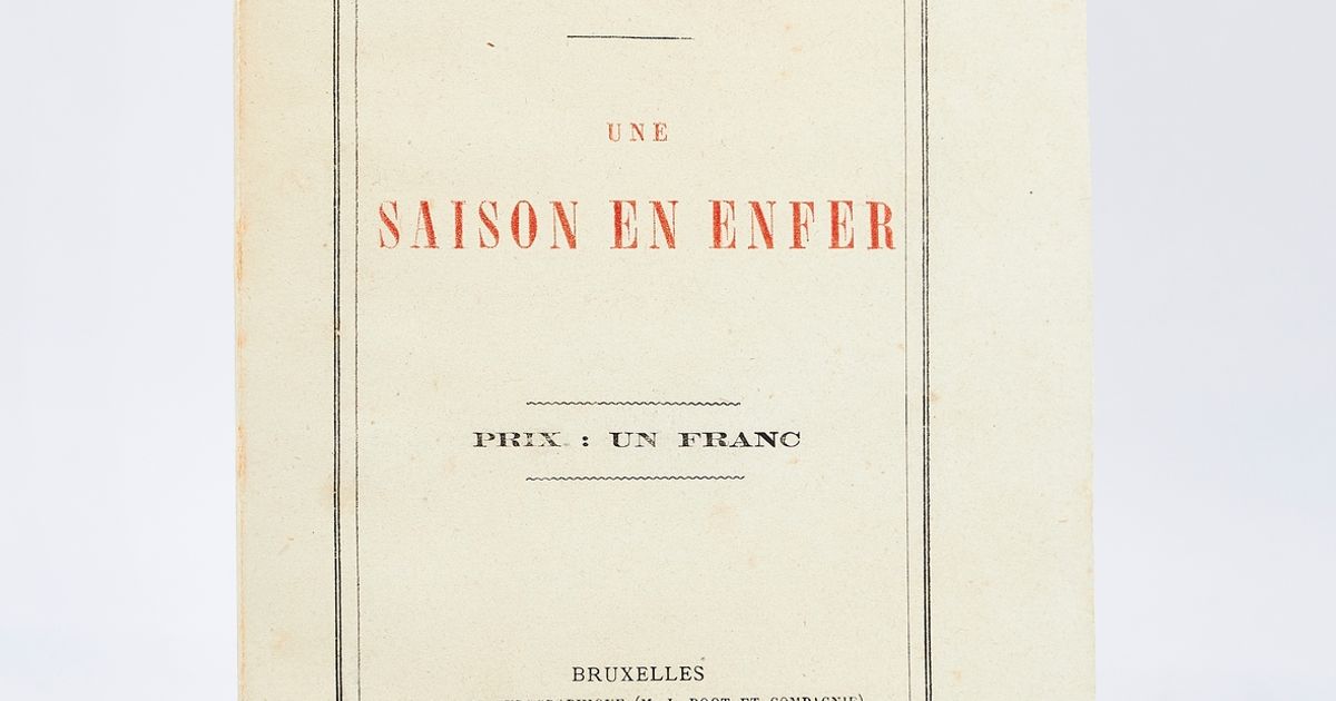 Arthur RIMBAUD • Une saison en enfer • 1873 – Edition-Originale.com ...