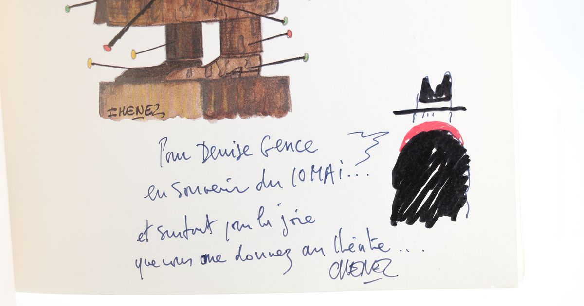 CHENEZ [Bernard CHENEZ] • J'agace... • Autograph • 1991 – Edition ...