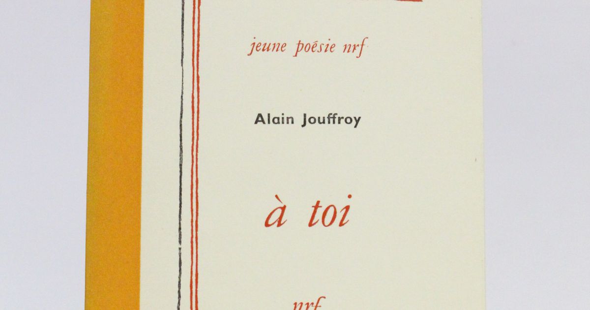 Alain JOUFFROY • A toi • 1958 – Edition-Originale.com | Edition ...