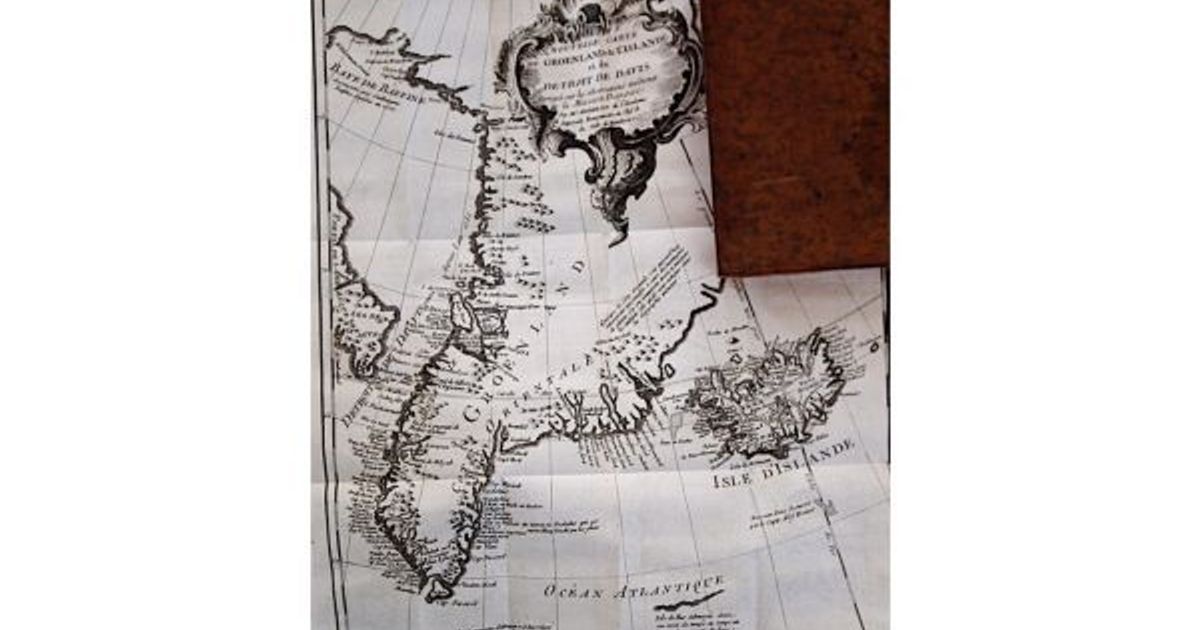 Johann ANDERSON • Histoire naturelle de l'Islande, du Groenland, du ...