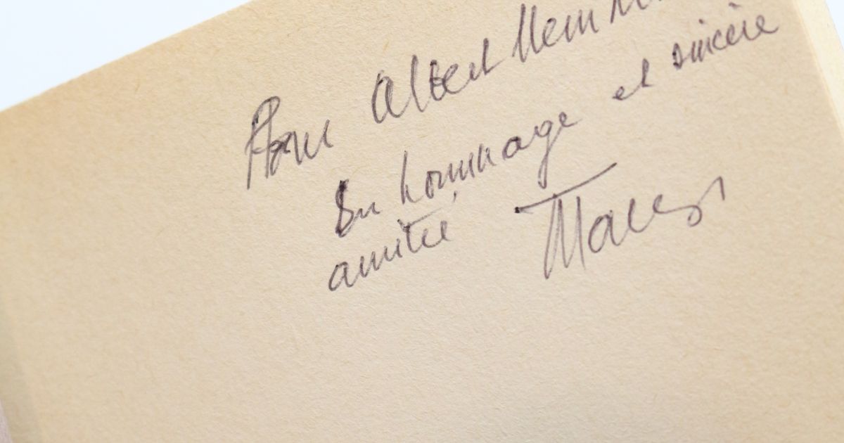 TCHICAYA U TAM'SI [Gérald-Félix TCHICAYA] • Le ventre. - Le pain ou la cendre • Autograph • 1978 ...