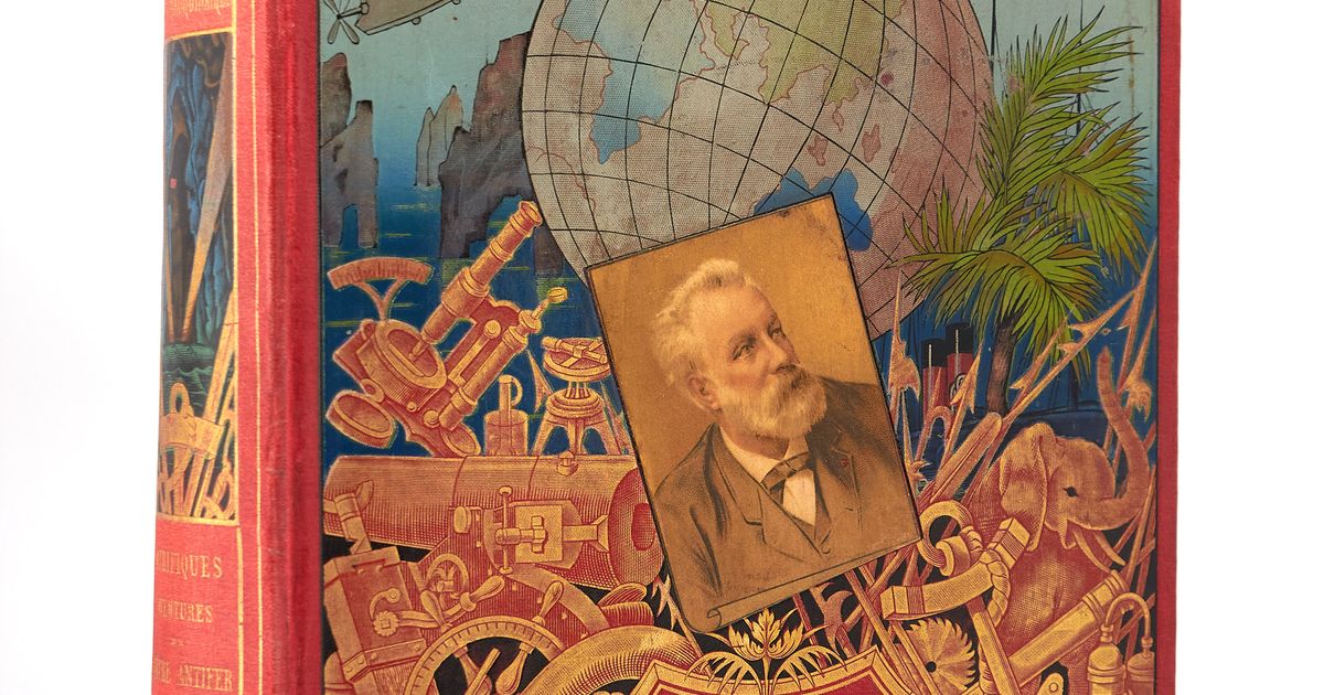 Jules VERNE • Mirifiques aventures de Maître Antifer • 1894 – Edition ...