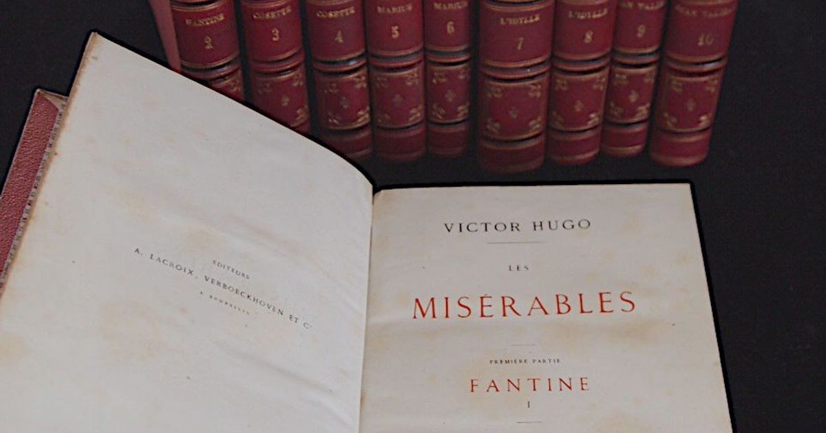 Victor HUGO • Les misérables • 1862 – Edition-Originale.com | Edition ...