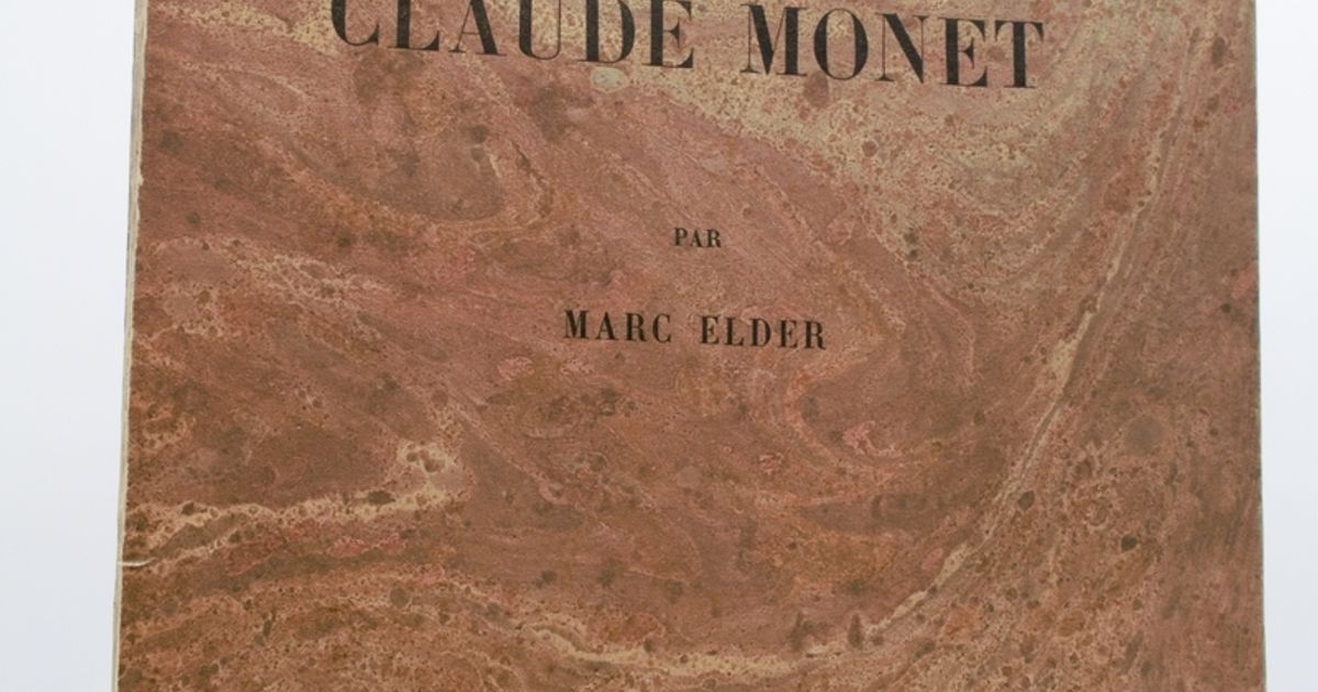 Marc ELDER • A Giverny, chez Claude Monet • 1924 – Edition-Originale ...