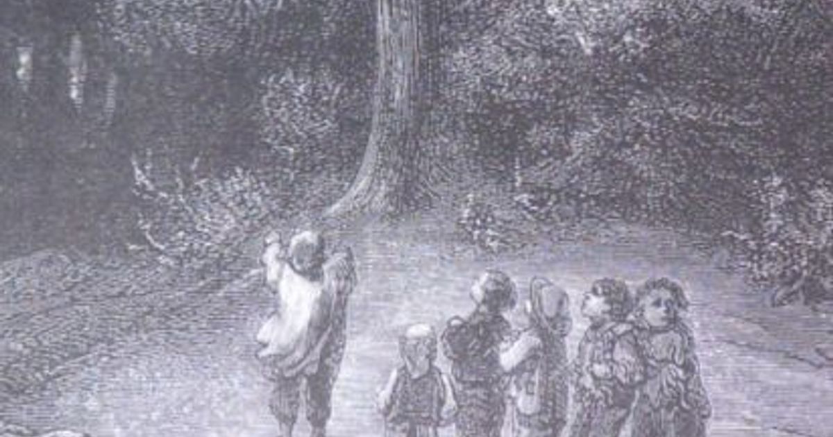 Gustave DORE • Charles Perrault, Contes, Le Petit Poucet et ses frères ...