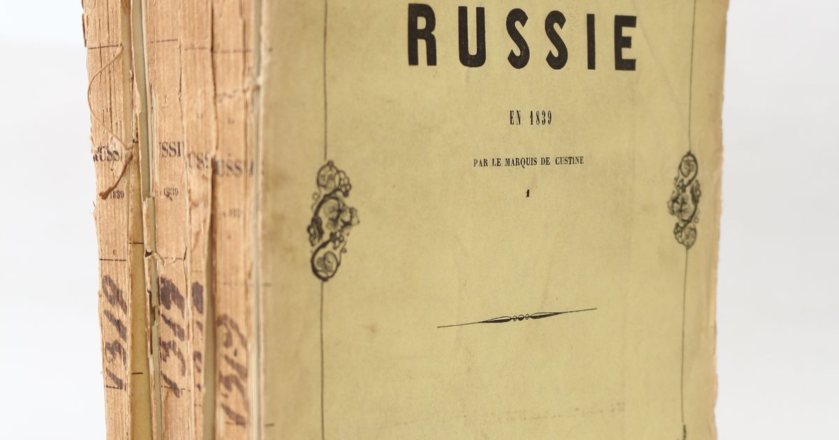 CUSTINE • La Russie en 1839 • 1843 – Edition-Originale.com