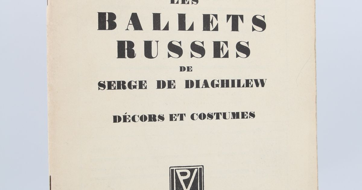 Pablo PICASSO • Les ballets russes de Serge de Diaghilew - Décors et ...