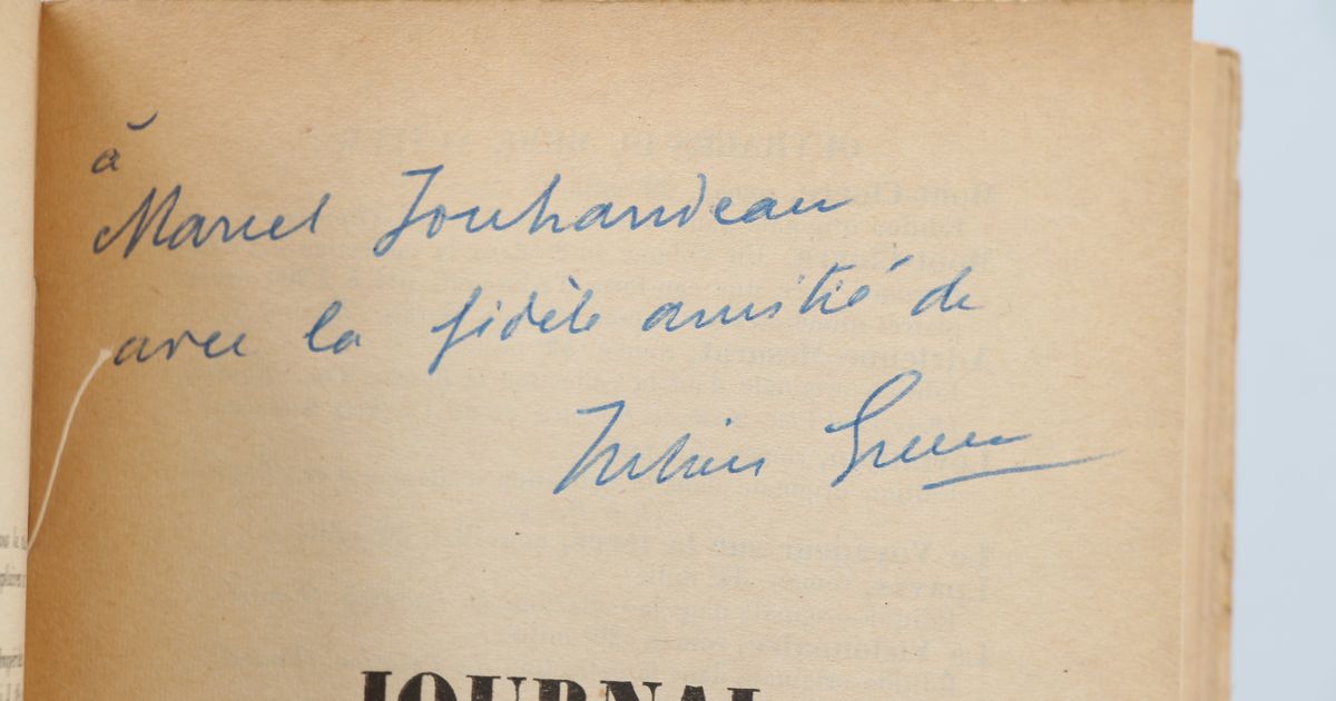 Julien GREEN • Journal 1950-1954, volume VI • Autograph • 1955 ...