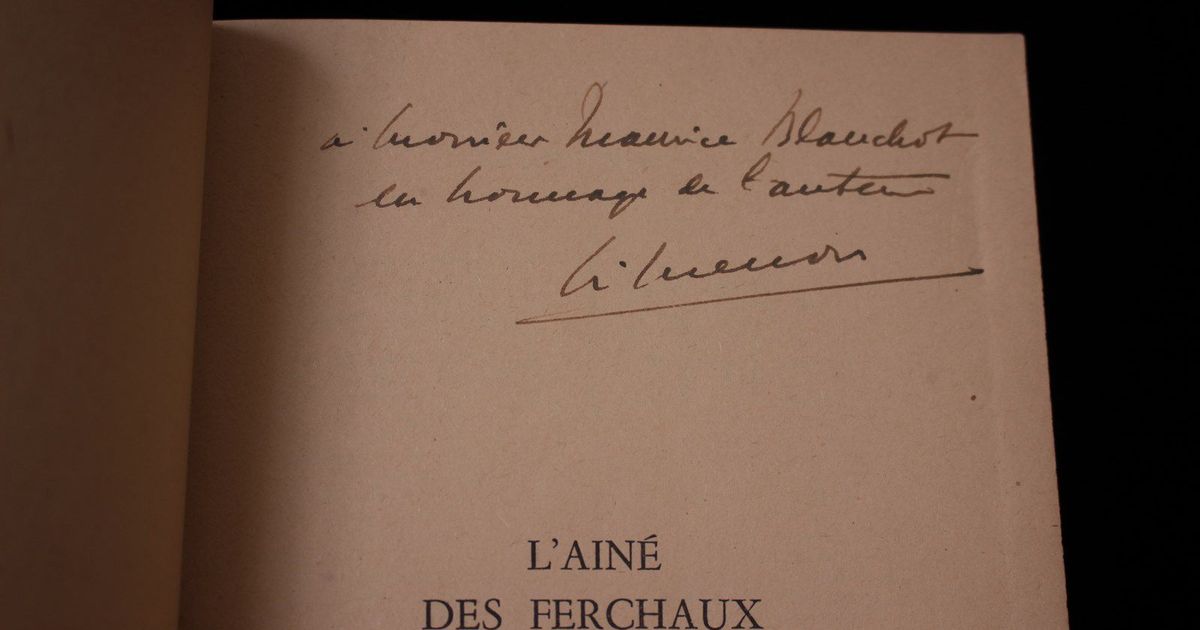 Georges SIMENON • L'ainé des Ferchaux • Autographe • 1945 – Edition ...