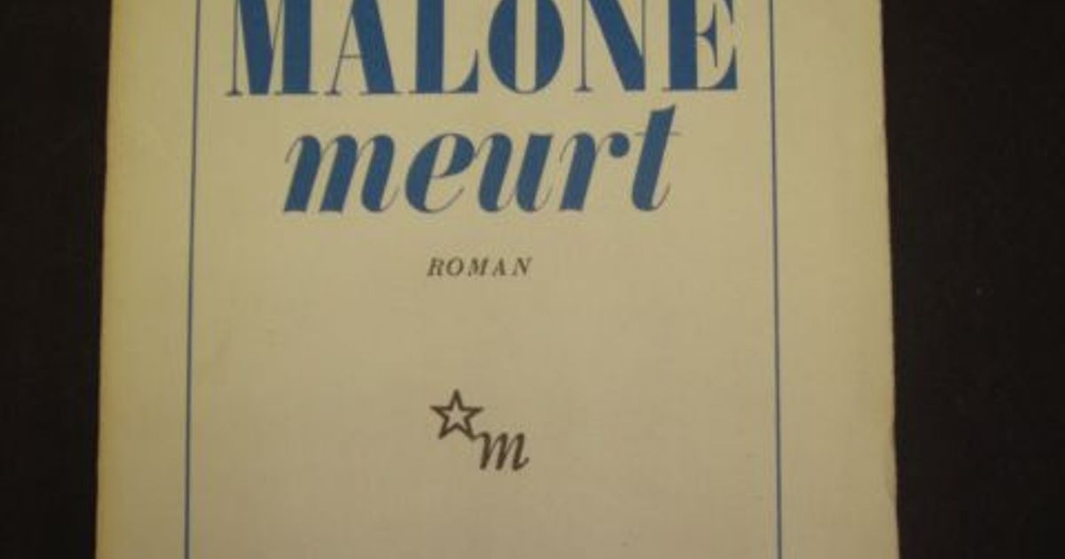 Samuel BECKETT • Malone meurt • 1951 – Edition-Originale.com | Edition ...