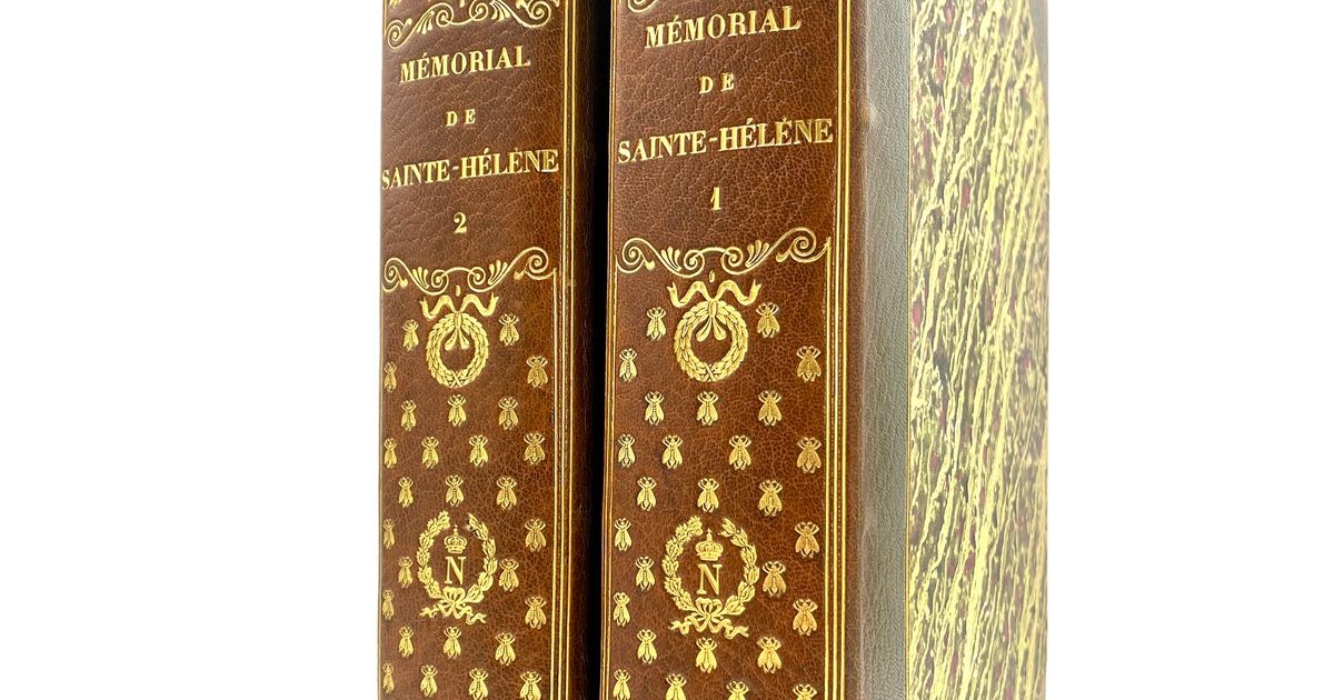 Emmanuel de LAS CASES • Le Mémorial de Sainte-Hélène • 1842 – Edition ...