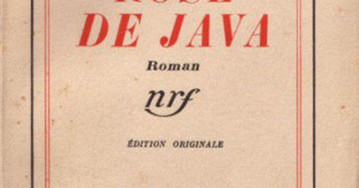 Joseph KESSEL • La rose de Java • 1937 – Edition-Originale.com ...