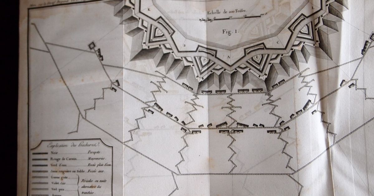Charles-René de FOURCROY • Mémoires sur la fortification ...