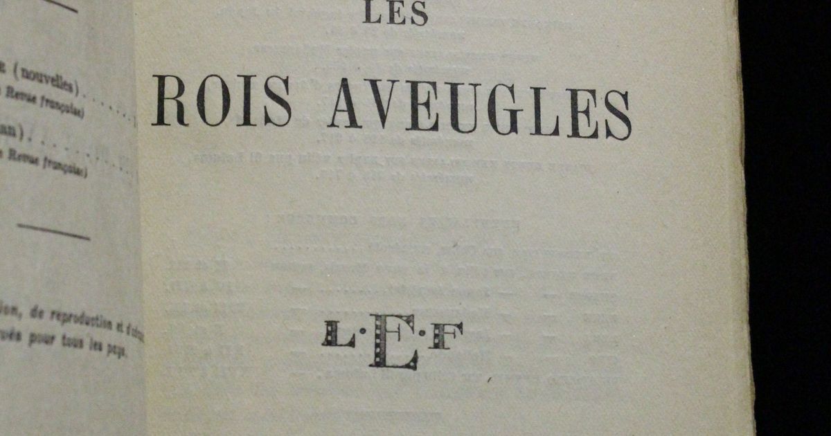 Joseph KESSEL • Les rois aveugles • Autographe • 1925 – Edition ...