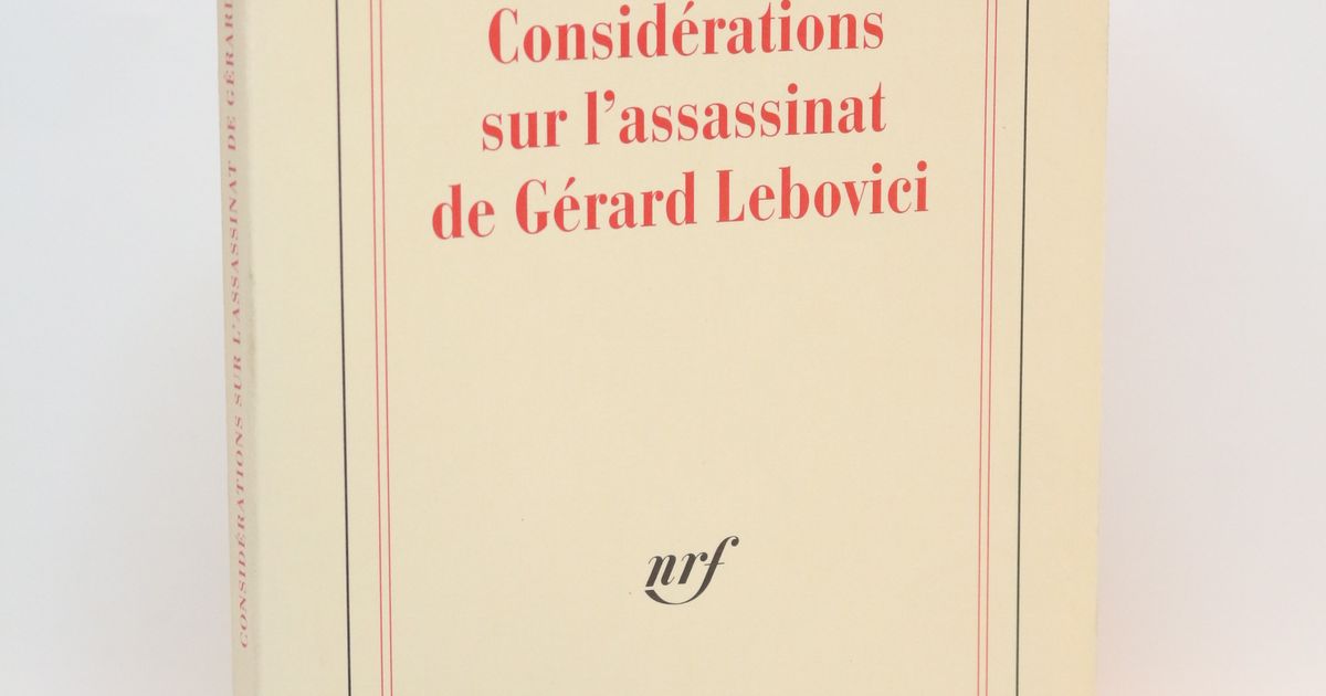 Guy DEBORD • Considérations sur l'assassinat de Gérard Lebovici • 1993 ...