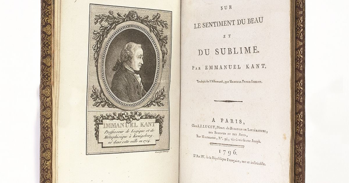 Emmanuel KANT • Observations on the Feeling of the Beautiful and ...
