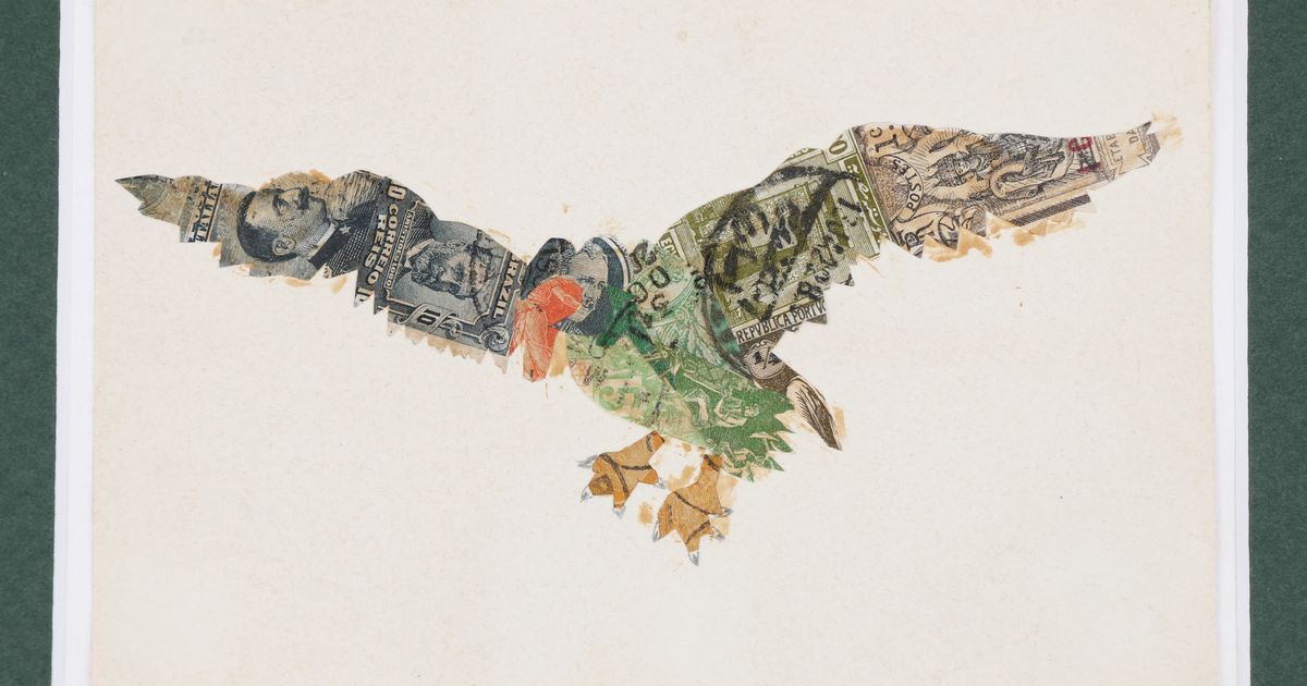 Max ERNST • L'Aigle, collage original de Max Ernst - Ensemble : le ...