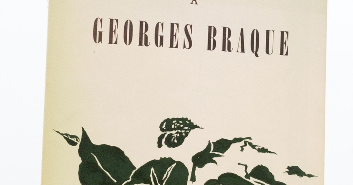 Edwin ENGELBERTS • Hommage à Georges Braque • 1962 – Edition-Originale.com