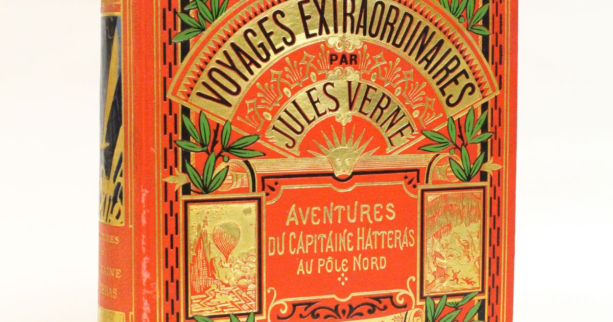 Jules VERNE • Aventures du Capitaine Hatteras au Pôle Nord • 1905 ...