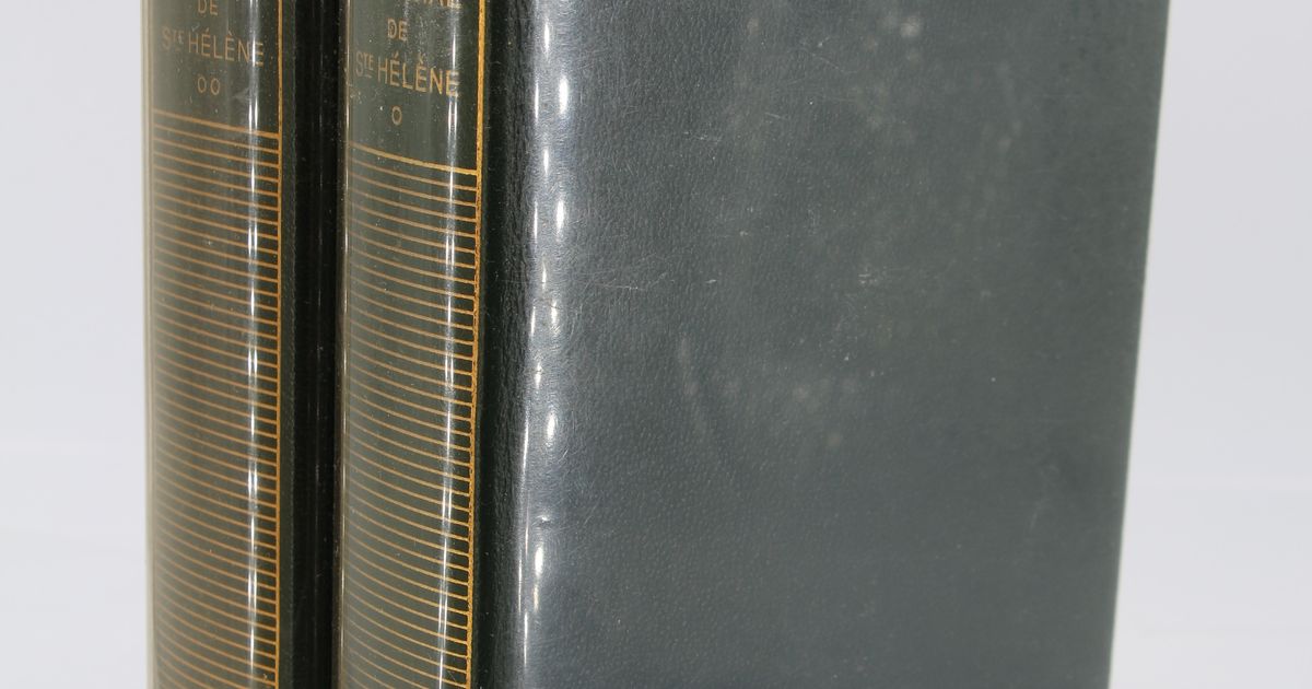 Emmanuel de LAS CASES • Le Mémorial de Saint-Hélène volumes I & II ...
