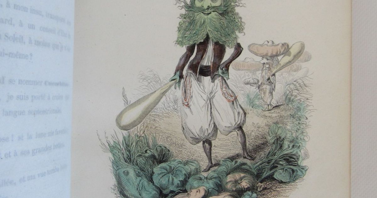 Eugène NUS • The Empire of Vegetables: Memoirs of Cucurbitus Ier. Vegetable Drolleries • L ...