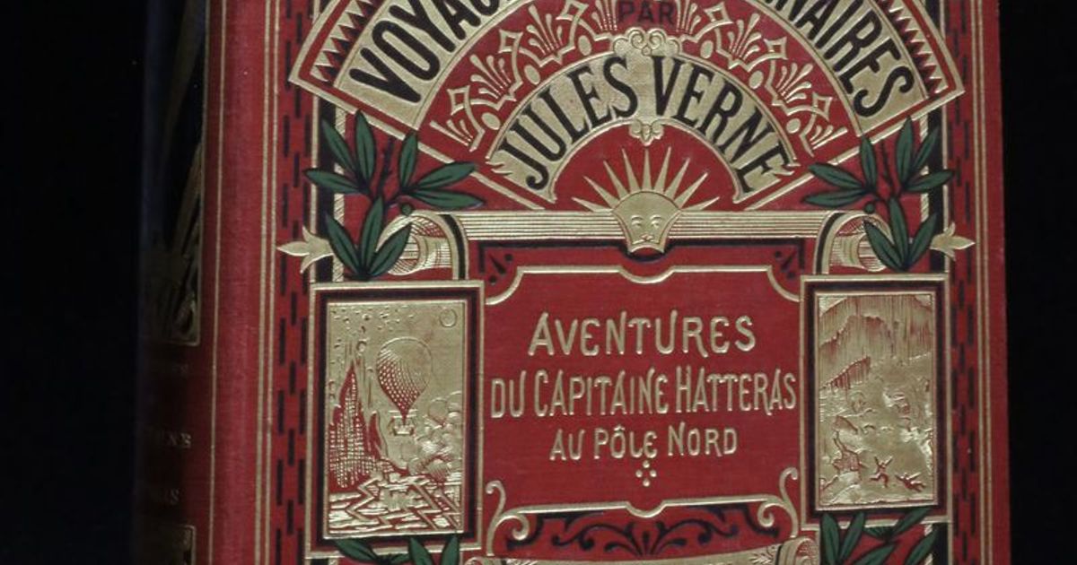 Jules VERNE • Les Aventures du Capitaine Hatteras au Pôle Nord. • 1905 ...