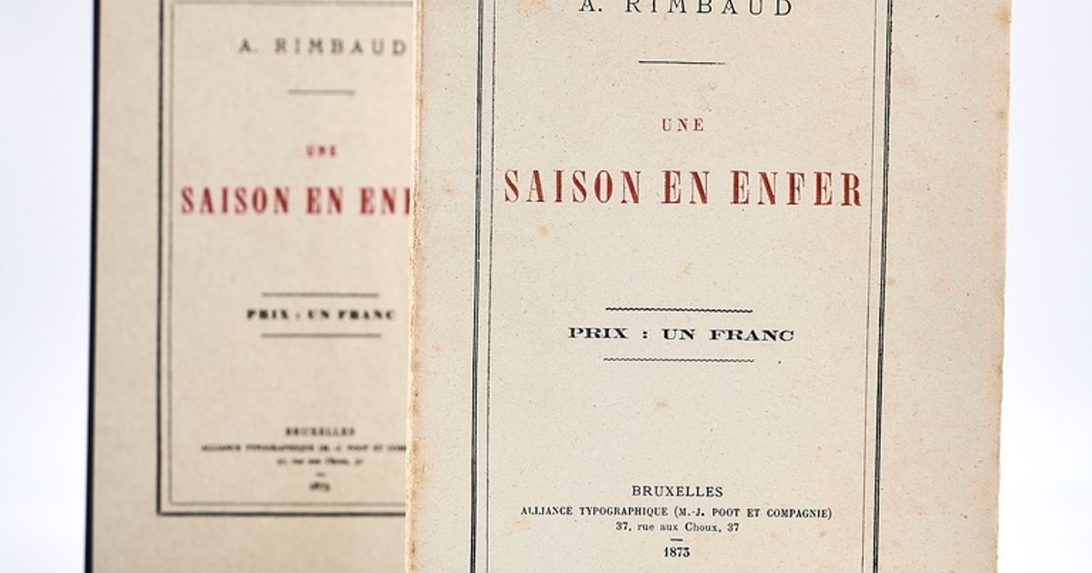 Arthur RIMBAUD • Une saison en enfer • 1873 – Edition-Originale.com ...