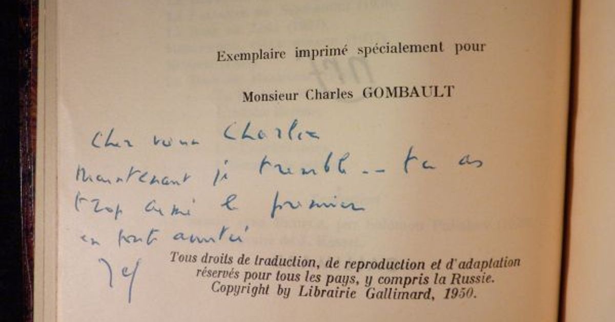 Joseph KESSEL • L'affaire Bernan • Autographe • 1950 – Edition ...