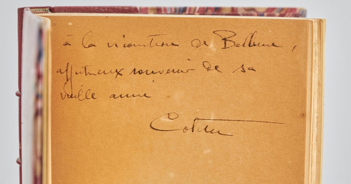 COLETTE • L'envers du music-hall • Autographe • 1913 – Edition ...